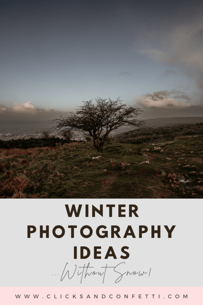 Winter Photography Ideas Without Snow